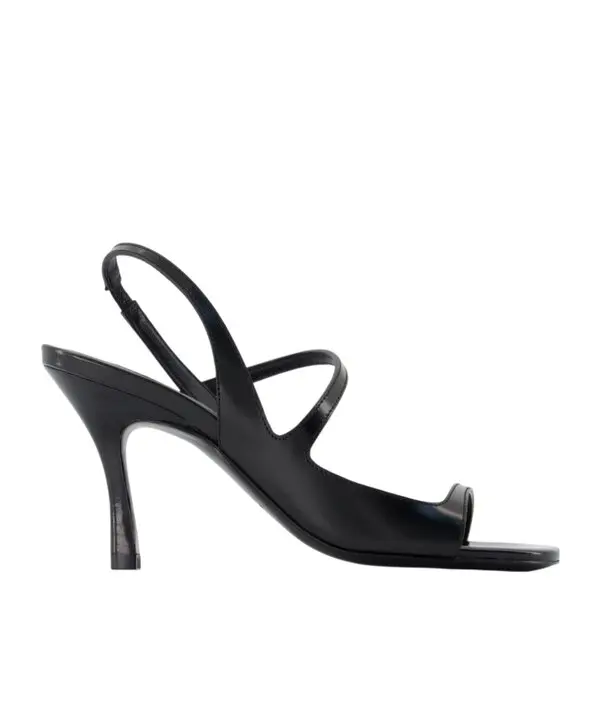 ANINE BING Iva Strappy Heeled Sandals - Black
