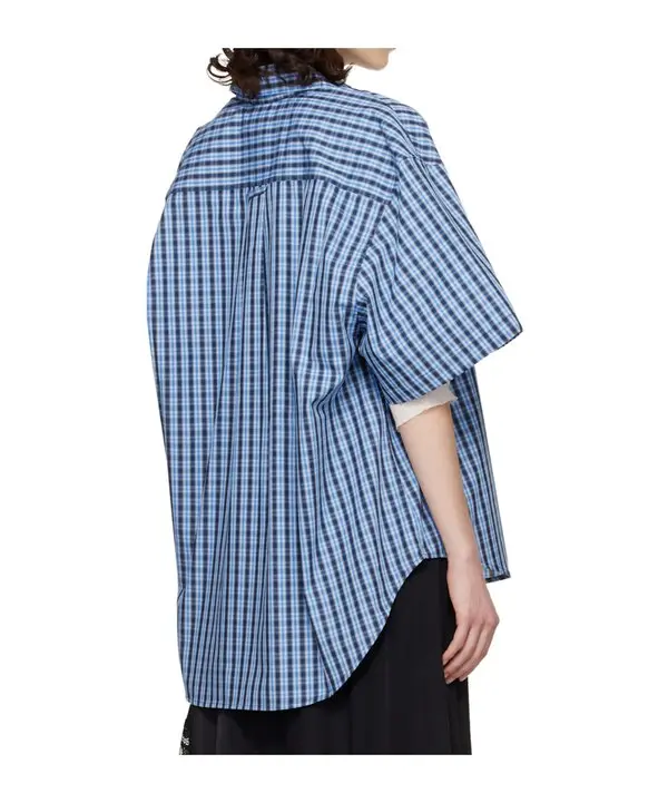 Vetements Plaid Short-sleeved Shirt
