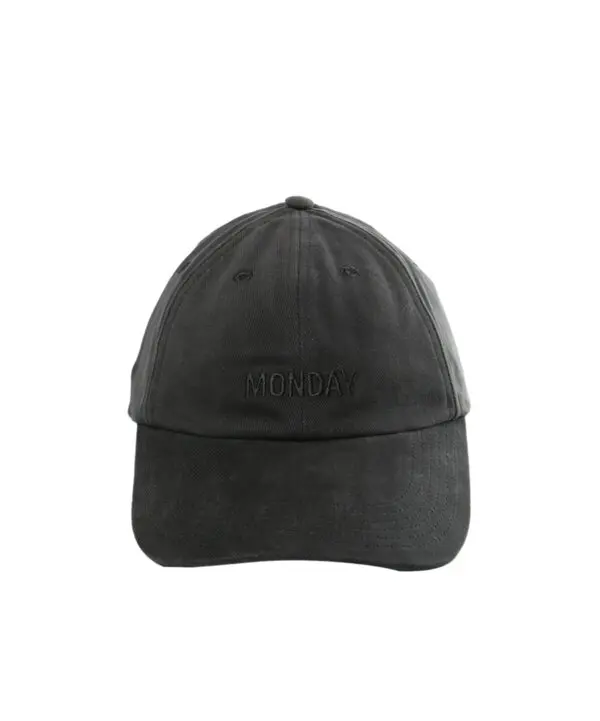 Vetements Monday Pristine Embroidered Text Baseball Cap