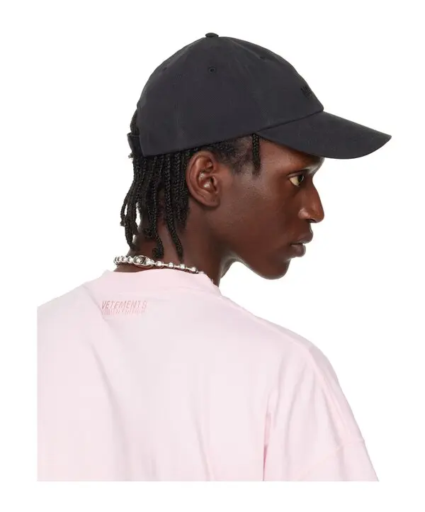 Vetements Monday Pristine Embroidered Text Baseball Cap