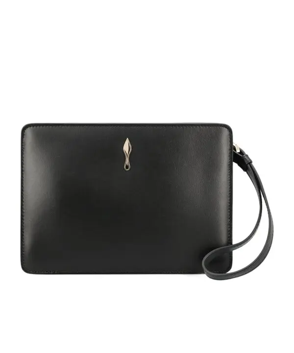 CHRISTIAN LOUBOUTIN Zip-top Clutch