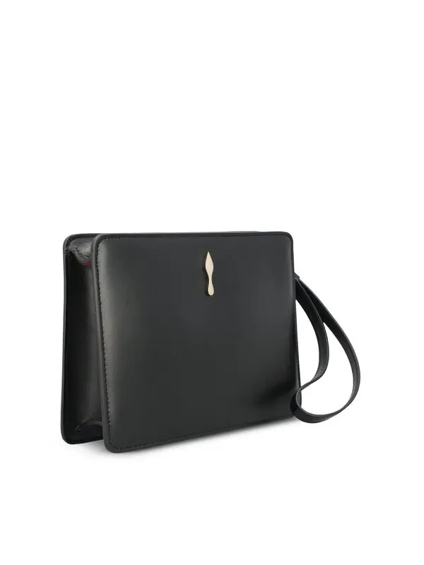 CHRISTIAN LOUBOUTIN Zip-top Clutch