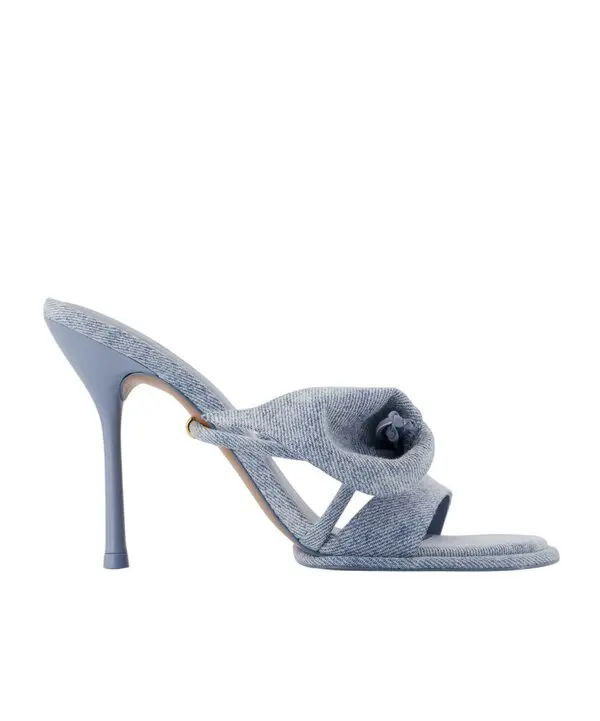 Cult Gaia Open-toe High-heeled Sandals - Gray