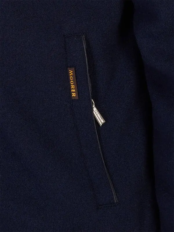 MOORER Long Sleeve Down Jacket With Hood