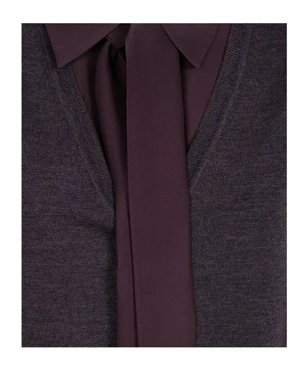 P.a.r.o.s.h Long-sleeved Knitted Cardigan