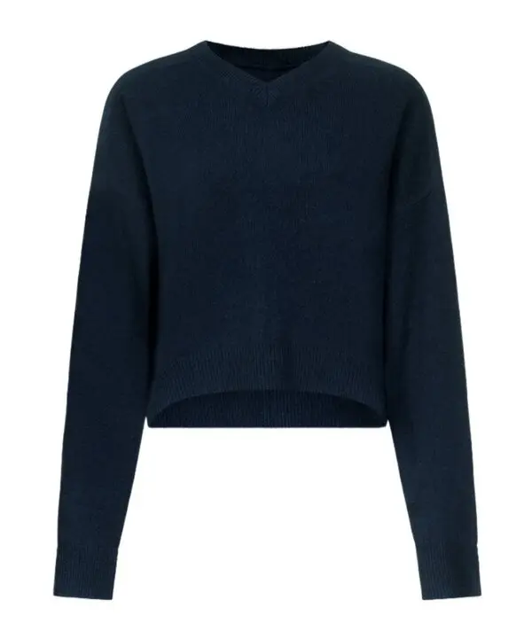 Loulou De Saison Anzor Lds V Neck Cashmere Sweater