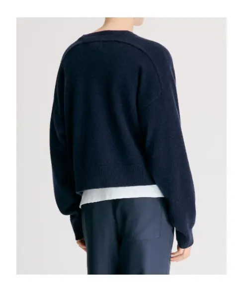 Loulou De Saison Anzor Lds V Neck Cashmere Sweater