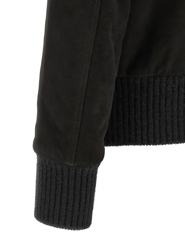 GIORGIO BRATO Long-sleeve Bomber Jacket