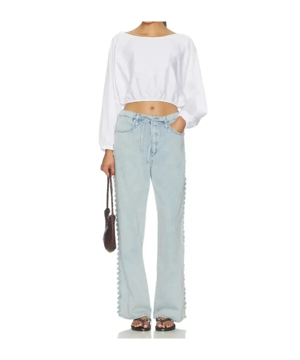 RAG  BONE Drawstring Jeans