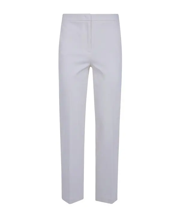 TWINSET Pleated Zip-detail Casual Trousers