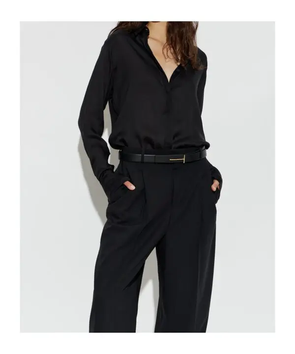 TOM FORD Collared Long-sleeved Shirt