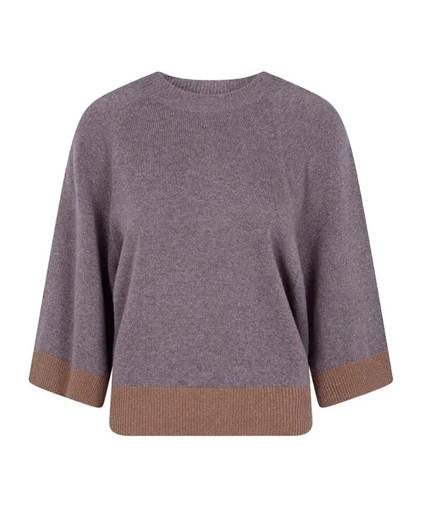 TWINSET Color-block Knit Sweater