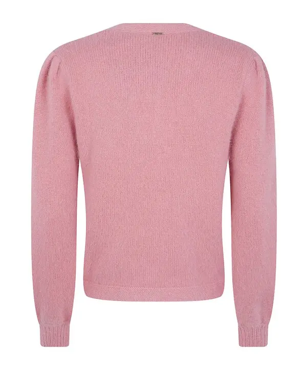 TWINSET V-neck Long-sleeve Knit Top