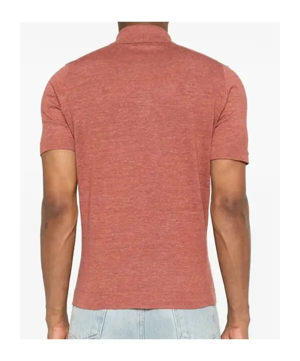 Brunello Cucinelli Textured Knit Polo Shirt