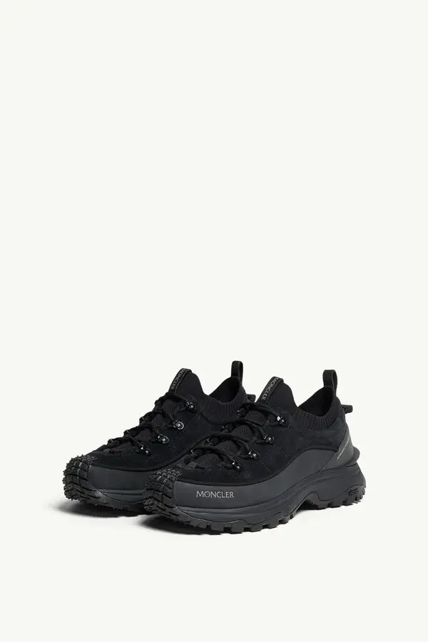 Moncler Trailgrip Lite3 Nubuck Suede Sneakers