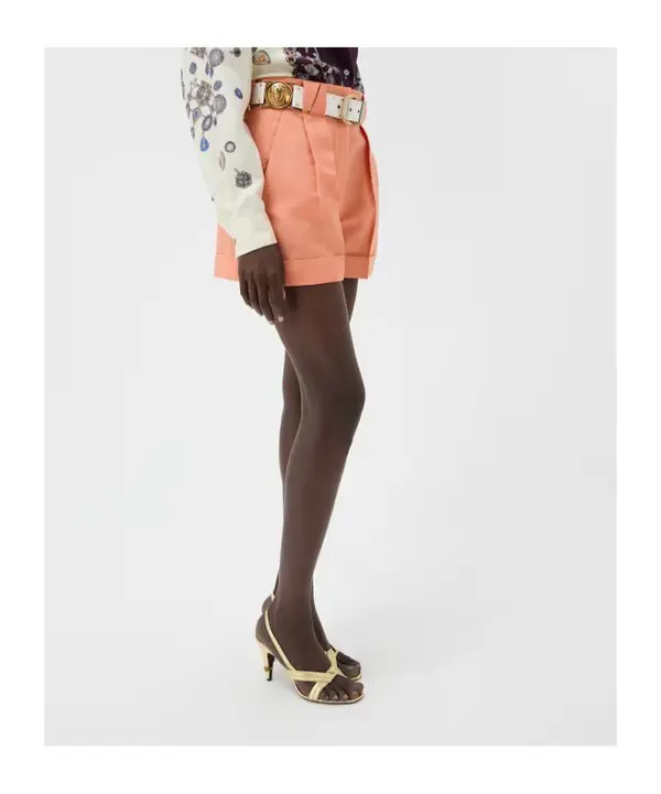 Versace Wool-linen Shorts