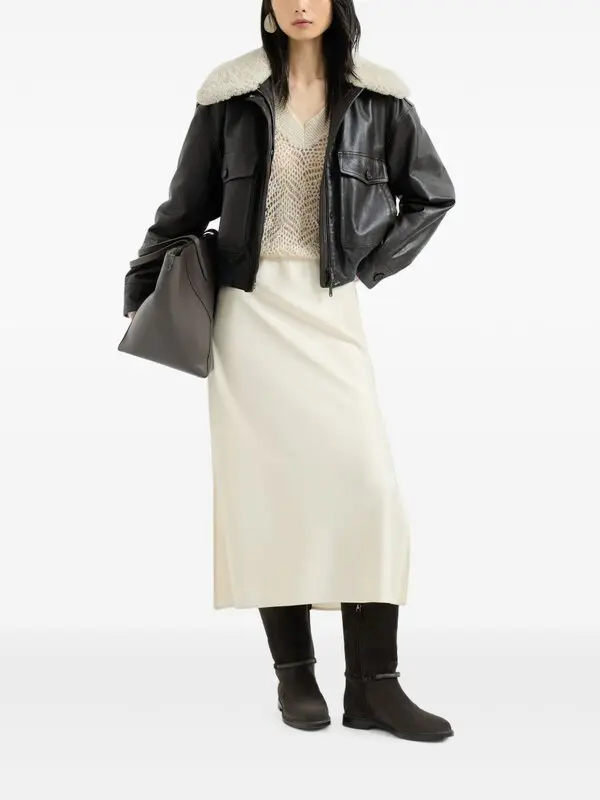 Brunello Cucinelli V-neck Sequin Sweater