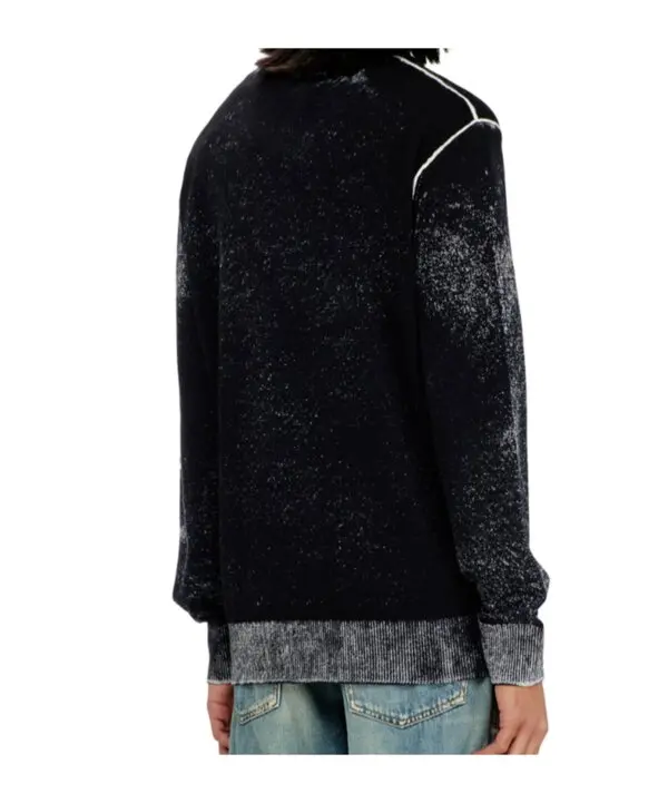 DIESEL® Dsl1978" Graphic Long Sleeve Sweater
