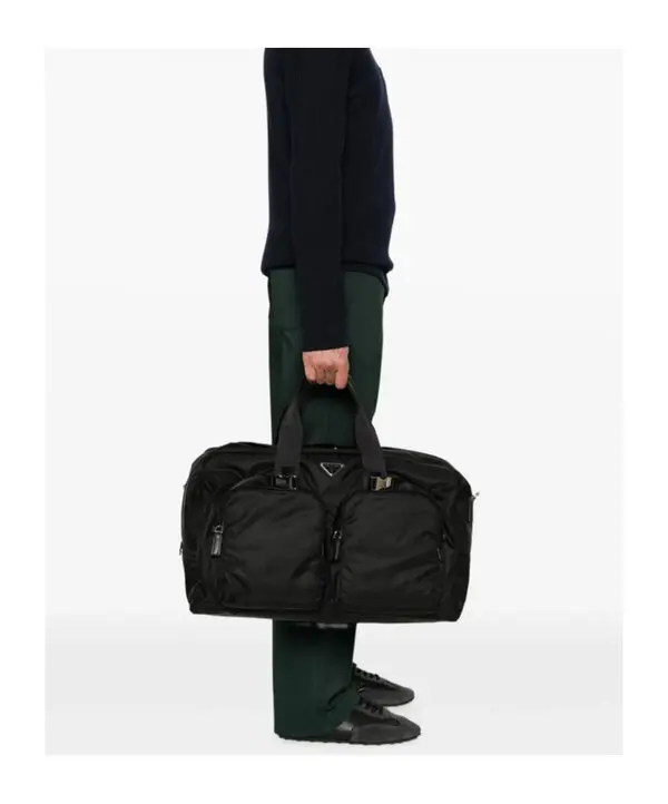 Prada Zippered Shoulder Bag