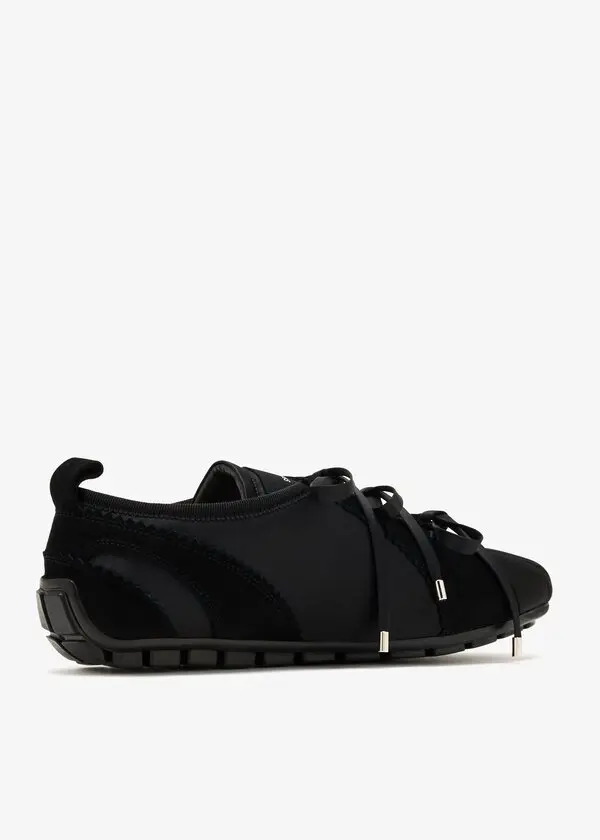 Simone Rocha Round-toe Ballet Flats