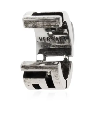 Versace Black Stone Inlaid Ear Cuff