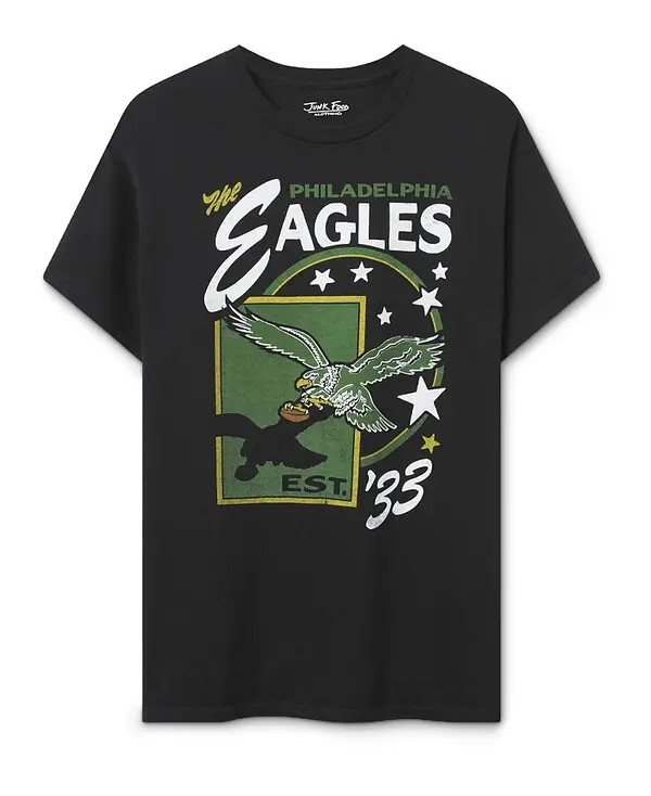 Junk Food Clothing Philadelphia Eagles Star Power Tee