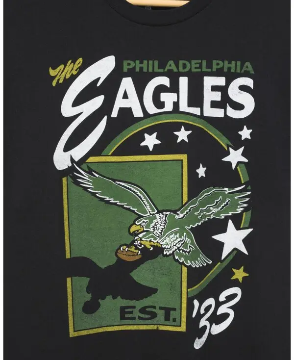 Junk Food Clothing Philadelphia Eagles Star Power Tee