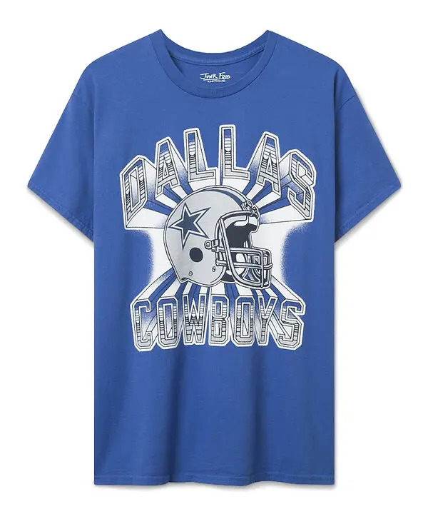 Junk Food Clothing Dallas Cowboys Heroic Tee - Royal