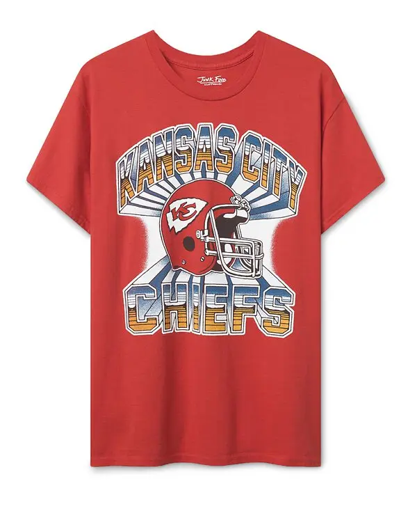 Junk Food Clothing Kansas City Chiefs Heroic Tee - Red