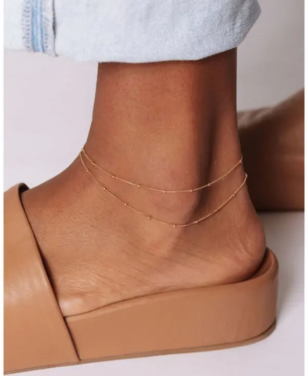 SET & STONES Palmer Layered Anklet