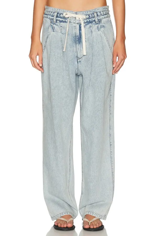 Isabel Marant Étoile Ilsa Wide Leg Jeans - Light Blue