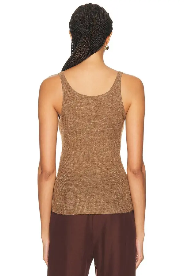 Gabriela Hearst Cinxia Ribbed Tank Top