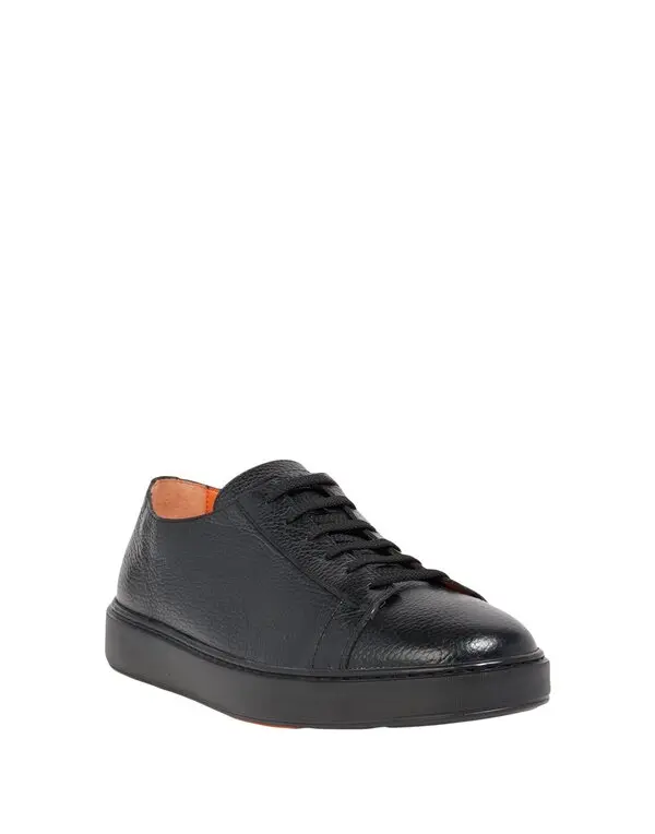 Santoni Sneakers Size Leather