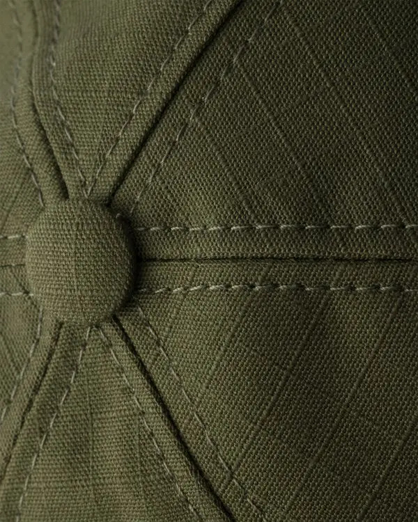 Prada Technical Fabric Baseball Cap - Forest Green