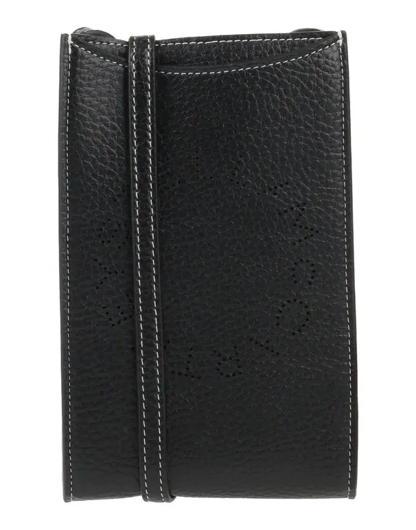 Stella McCartney Crossbody Bag In Slate Textile Fibers - Black