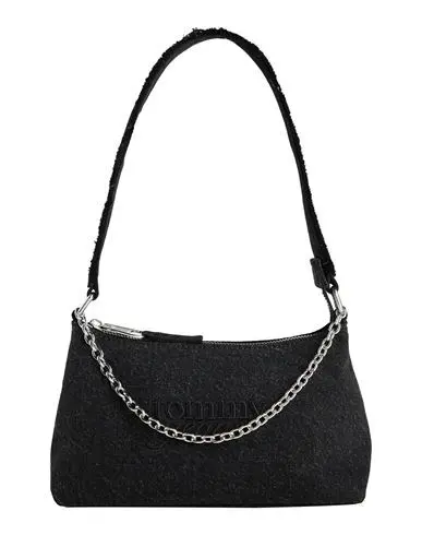 Tommy Hilfiger Handbag Textile Fibers - Black