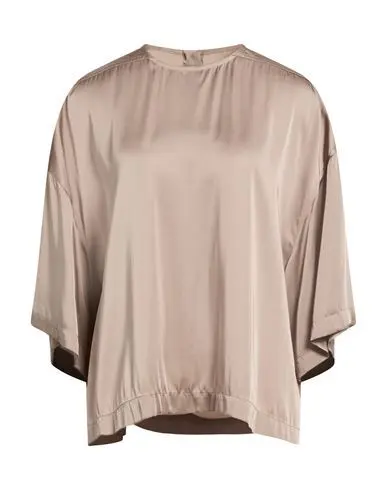 Rick Owens Top Cream Size Acetate, Viscose - Grey