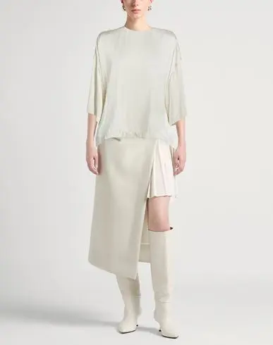 Rick Owens Acetate And Viscose Satin Top