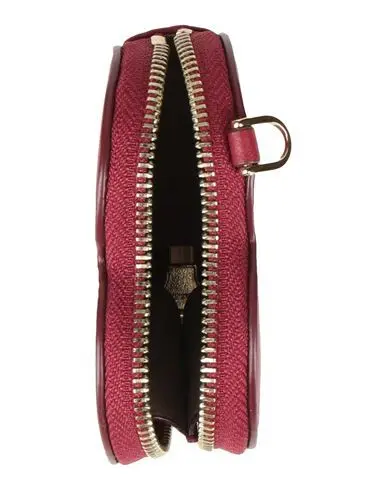 Bally Coin Purse Cream Leather - Red
