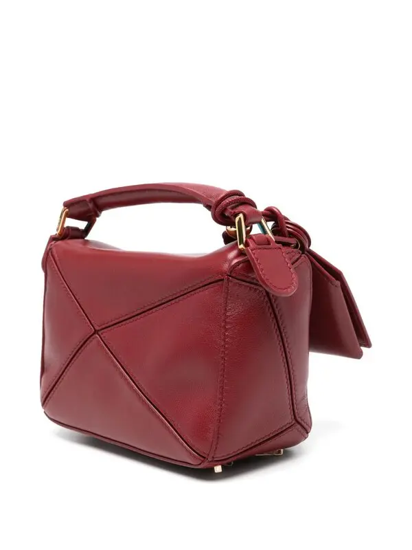 Loewe Puzzle Featherlight Mini Leather Handbag