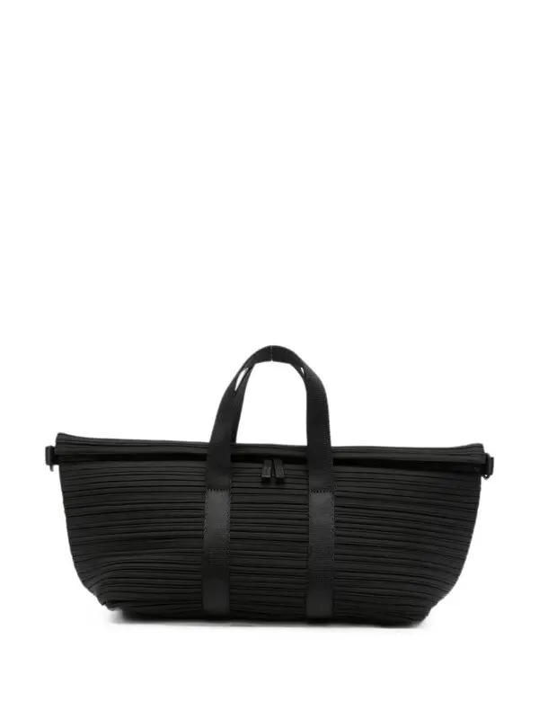Issey Miyake Pleated Boston Bag - Multicolor
