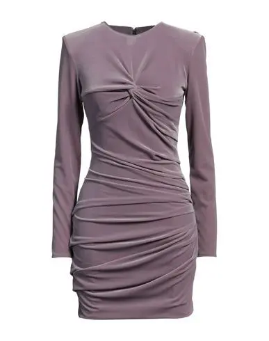 Elisabetta Franchi Mini Dress Mauve Size Polyester, Elastane