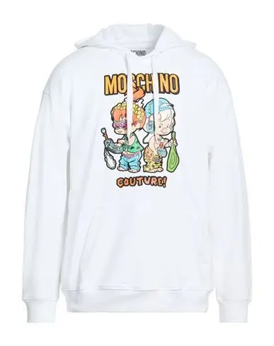 Moschino Couture + The Flintstones Sweatshirt Size Organic Cotton - White