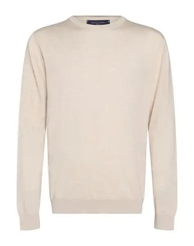 DANIELE FIESOLI Sweater Size Merino Wool - Beige