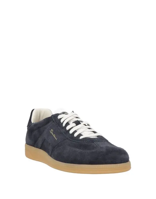 Santoni Low-top Suede Sneakers