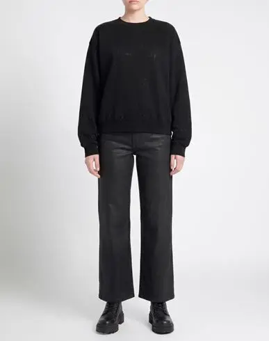 DISCLAIMER Cotton Sweatshirt With Crystal Embellishments