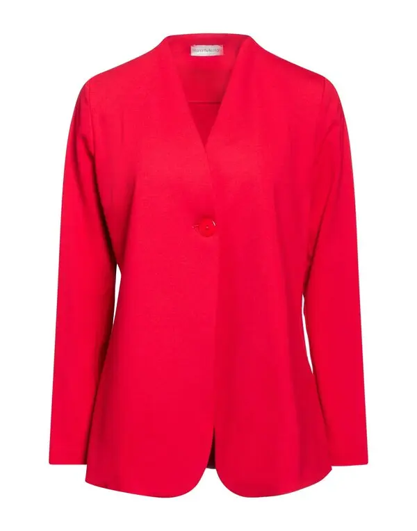 MARIA BELLENTANI Jacket Size Viscose, Polyamide, Elastane