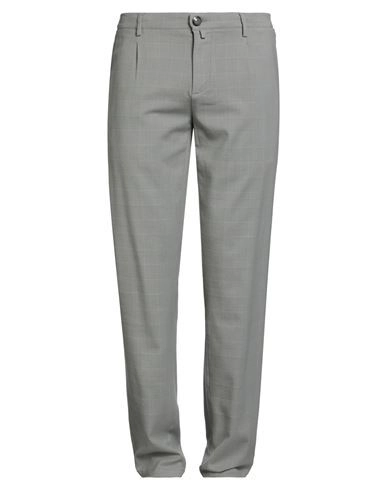 JACOB COHЁN Pants Military Size Cotton, Virgin Wool, Elastane - Grey