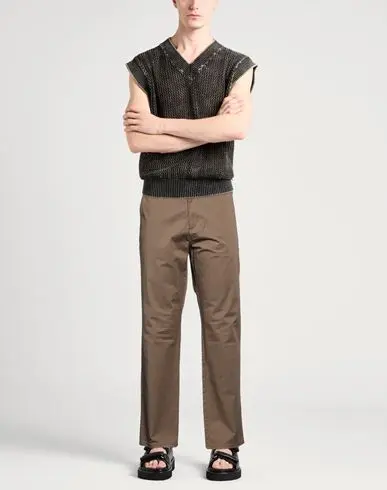 Armani Exchange Pants Khaki Size Cotton, Elastane
