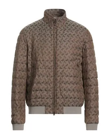 Herno Puffer Taupe Size Polyester, Cotton - Grey